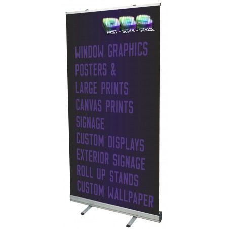 1200 wide Roll Up Banner, Pull Up Banner, Up stands or Pull stand